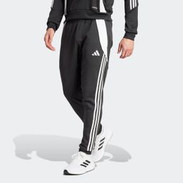 Herren Trainingshose "TIRO 24", schwarz-wei&szlig;, Gr. XXL, adidas Performance, Obermaterial: 70% Baumwolle, 30% Polyester, Hosen