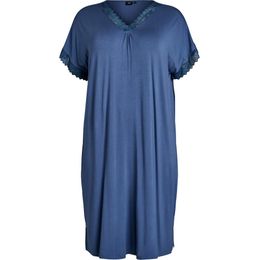 ZIZZI Nightgown 'Mhali' female Blue size XXL