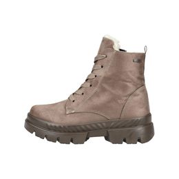 Ara Damen Schn&uuml;rstiefelette "Ara Stiefelette Leder/Textil", Gr. 40, braun, Leder, Textil, Schuhe