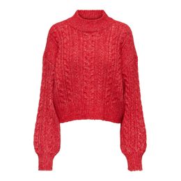 Only Sweater 'ONLIda' female size M mottled red