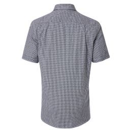Casamoda Herren Kurzarmhemd "Casamoda Freizeithemd Kurzarm kariert", blau, Gr. L, kariert, 100% Baumwolle, Hemden
