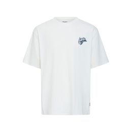 Blend Herren Rundhalsshirt "Rundhalsshirt BHJehon", wei&szlig;, Gr. M, Obermaterial: 100% Baumwolle CO., Shirts