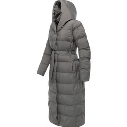 Ragwear Damen Steppmantel "Niani Long"stone, Gr. M, Obermaterial: 100% Polyester. Innenfutter: 100% Polyester. Wattierung: 100% Polyester, M&auml;ntel,