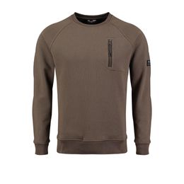 Key Largo Sweatshirt 'Final' Herren Gr&ouml;&szlig;e M braun
