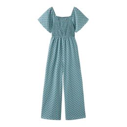 Mango Kids Overall 'Soles' M&auml;dchen Gr&ouml;&szlig;e 158/164 navy / jade / wei&szlig;