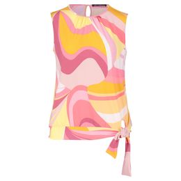 Betty Barclay Damen T-Shirt "Damen mit Raffung", gelb, Gr. 40, Obermaterial: 94% Polyester, 6% Elasthan, Shirts, Material