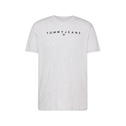 Tommy Jeans T-Shirt Herren Gr&ouml;&szlig;e XXL graumeliert / schwarz