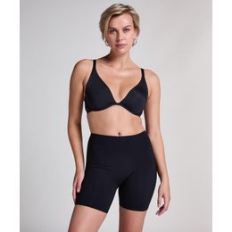 Hunkem&ouml;ller HUNKEM&Ouml;LLER Damen Slip "Smooth Short", Gr. Sschwarz, 58% Polyamid, 42% Elasthan, Unterhosen
