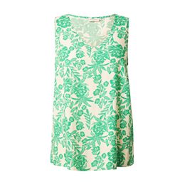 Only Carmakoma Blusentop 'CARMARRAKESH' Damen Gr&ouml;&szlig;e XXXL beige / gr&uuml;n