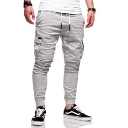 behype Herren Cargohose "LANE", grau, Gr. 31, 97% Baumwolle, 3% Elasthan, Hosen, mit elastischem Bund