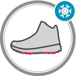 RIEKER SPORT Damen Winterboots, Gr. 43, braun, Leder, Textil, Schuhe, Schneeboots, Winterstiefelette mit wasserabweisender R-TEX-Membran