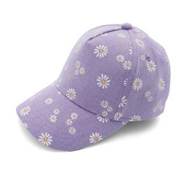 MaxiMo M&auml;dchen Baseball Cap, lila, Gr. 47, Stoff, Baumwollmischung, Caps