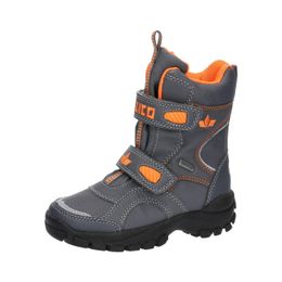 Lico Kinder Winterboots "Winterboot Samuel V", Gr. 27, grau, Synthetik, Schuhe