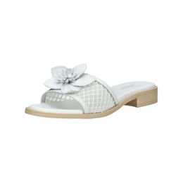 Nero Giardini Damen Pantolette "Nero Giardini Pantoletten Leder", Gr. 38wei&szlig;, Leder, Schuhe