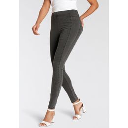 Arizona Damen Jeansjeggings, grau, Basic, Gr. 34, Denim/Jeans, Obermaterial: 63% Baumwolle, 32% Polyester, 5% Elasthan, Jeans, extra-eng geschnittene