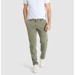 MAC Herren Chinohose "Driver", gr&uuml;n, Gr. 38, Web, Obermaterial: 89% Baumwolle, 8% Polyester, 3% Elasthan, Hosen, mit Stretch