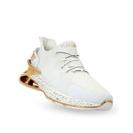 Plein Sport Damen Sneaker "Thunder Force Genx", Gr. 46, wei&szlig;, Schuhe