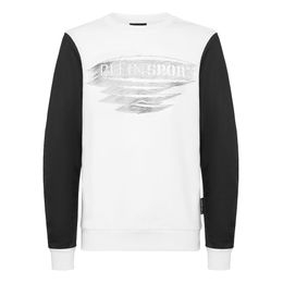 Plein Sport Sweatshirt male White size XXL