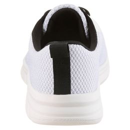 Bugatti Herren Slip-On Sneaker, Gr. 45wei&szlig;, Lederimitat, Textil, Schuhe, Freizeitschuh, Halbschuh, Slipper mit elastischen Schn&uuml;rsenkeln