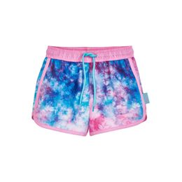 Playshoes Badeshorts M&auml;dchen Gr&ouml;&szlig;e 134/140 azur / dunkelblau / rosa / wei&szlig;
