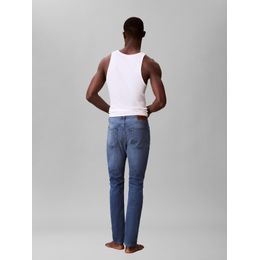 Herren Skinny-fit-Jeans, blau, Gr. 36, Calvin Klein Jeans, Denim/Jeans, Obermaterial: 70% Baumwolle, 29% Polyester, 1% Elasthan, Jeans, Skinny-fit