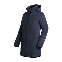 Maier Sports Damen Outdoorjacke "Gerdi", blau, Gr. 46, Au&szlig;enjacke: 100% Polyester. Innenjacke: 100% Polyester, Jacken, Damen Wanderjacke,