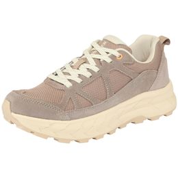 Icepeak Damen Wanderschuh "ANISI MS", Gr. 42, beige, Leder, Textil, Schuhe, Wasserabweisend