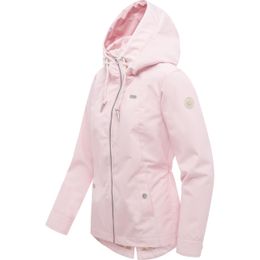 Ragwear Damen Outdoorjacke "Monadde", rosa, Gr. XXL, Obermaterial: 100% Polyester. Innenfutter: 100% Polyester, Jacken, Wasserdichte &Uuml;bergangsjacke