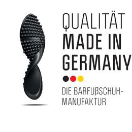 Leguano Damen Barfu&szlig;schuh "GALAXO", Gr. 45, schwarz, Textil, Schuhe, Komfortschuh, Flats, Schn&uuml;rschuh mit spezieller Halbkugel-Laufsohle