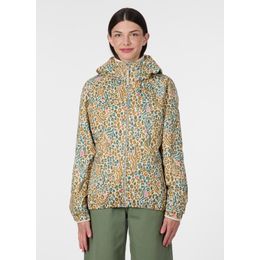 Ragwear Damen Outdoorjacke "DIZZIE PRINT", bunt, Gr. XS, bedruckt, Web, Obermaterial: 100% Polyester, Jacken, mit hochschlie&szlig;endem Kragen, normale