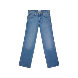 Wrangler Herren Bootcut-Jeans "Foundation"vintage_worn, Gr. 31, Denim/Jeans, Obermaterial: 99% Baumwolle, 1% Elasthan, Jeans, Bootcut fit