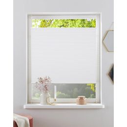 Plissee OTTO HOME, B:70cm H:210cm, wei&szlig;, Obermaterial: 100% Polyester, Badezimmer, Plissees, "CASUL", Wabenplissee, Klemmfix, Verdunkelung - NEUHEIT