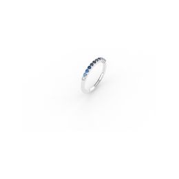 Ti Sento Milano Ring Damen Gr&ouml;&szlig;e 62 blau / silber / transparent