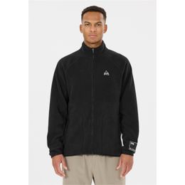 SOS Herren Fleecejacke "Munson", schwarz, Gr. S, unifarben, 100% Polyester, Jacken, in atmungsaktiver Qualit&auml;t