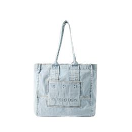 Copenhagen Studios Shopper Damen Gr&ouml;&szlig;e One Size blue denim