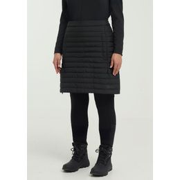 Jack Wolfskin Damen A-Linien-Rock "ICEGUARD SKIRT W", schwarz, Gr. M, Obermaterial: 100% Polyester. Futter: 100% Polyester. F&uuml;llung: 100% Polyester,