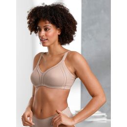 Naturana Damen Minimizer-BH, Gr. 80, beige, 86% Polyamid, 14% Elasthan, BHs
