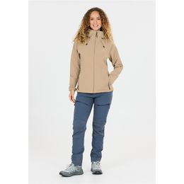 WHISTLER Damen Outdoorjacke "Kodie"hellbraun, Gr. 42, unifarben, 92% Polyester, 8% Elasthan, Jacken, atmungsaktiv