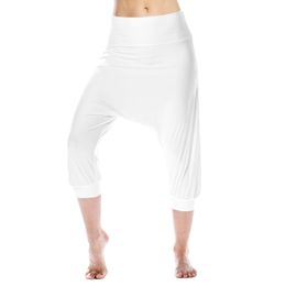 WINSHAPE Damen Haremshose "HP201LS", wei&szlig;, Gr. S, 85% Polyester, 15% Elasthan, Hosen, Functional Soft and Light