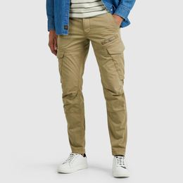 PME-Legend PME LEGEND Herren Cargohose "Nordrop Stretch Twill", beige, Gr. 40, unifarben, Twill, Obermaterial: 97% Baumwolle, 3% Elasthan, Hosen, mit Logo