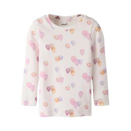 name it Shirt M&auml;dchen Gr&ouml;&szlig;e 110 beige / lila / orange / pink