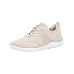 Remonte Damen Schn&uuml;rschuh "Remonte Halbschuhe Textil", Gr. 36beige, Textil, Schuhe