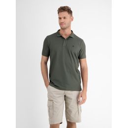 Lerros Herren Poloshirt "Poloshirt mit COOL & DRY Funktion in Piqu&eacute;-Qualit&auml;t"chilled olive, Gr. XXXL, 60% Baumwolle, 40% Polyester, Shirts,