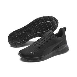 Puma Damen Sneaker "Anzarun Lite Sneakers Erwachsene", Gr. 44,5, schwarz, Obermaterial: Synthetik, Textil. Futter: Textil. Innensohle: Textil.