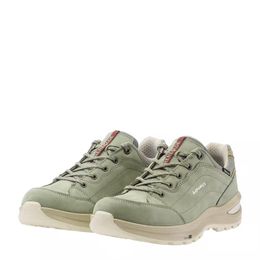 Lowa Damen Wanderschuh "RENEGADE EVO GORE-TEX LO Ws", Gr. 37, gr&uuml;n, Leder, Textil, Schuhe, wasserdicht dank Gore-Tex Membrane