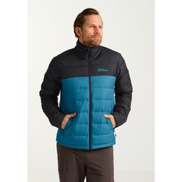 Jack Wolfskin Herren Daunenjacke "ATHER DOWN JKT M RDS", blau, Gr. XXL, Obermaterial: 100% Polyester. F&uuml;llung: 90% Entendaune, 10% sonstige Fasern.