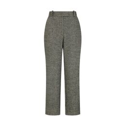 Lily & Lionel LILY AND LIONEL Damen Jerseyhose "Pandora Tapered Herringbone Print Trouser Damen"schwarz, Gr. 40, 50% Polyester, 50% Wolle, Hosen