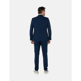 Thomas Goodwin Herren Anzug "Anzug", blau, Gr. 56, unifarben, 80% Polyester, 20% Viskose, Anz&uuml;ge, Abiball, im Slim-Fit, 10103-0-20039