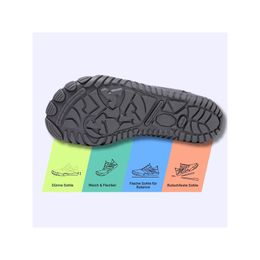DOTALES Damen Barfu&szlig;schuh "Ridgestep Barfu&szlig;schuhe Winterstiefel Damen & Herren &ndash; Exklusiv &", Gr. 39grau, Polyester, Textil, Schuhe, Minimalschuhe