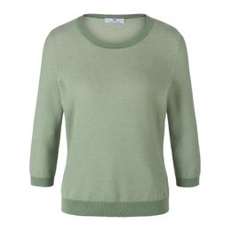 Peter Hahn - Rundhals-Pullover aus 100% SUPIMA -Baumwolle, gr&uuml;n, Gr. 48 / XL - Baumwolle
